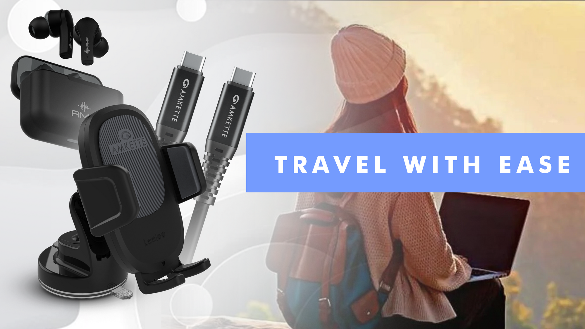 Travel Smarter With These Best Gadgets For Travelers – Amkette