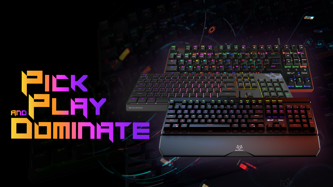 Elevate Your Gaming Experience with EvoFox Gaming Keyboards – Amkette