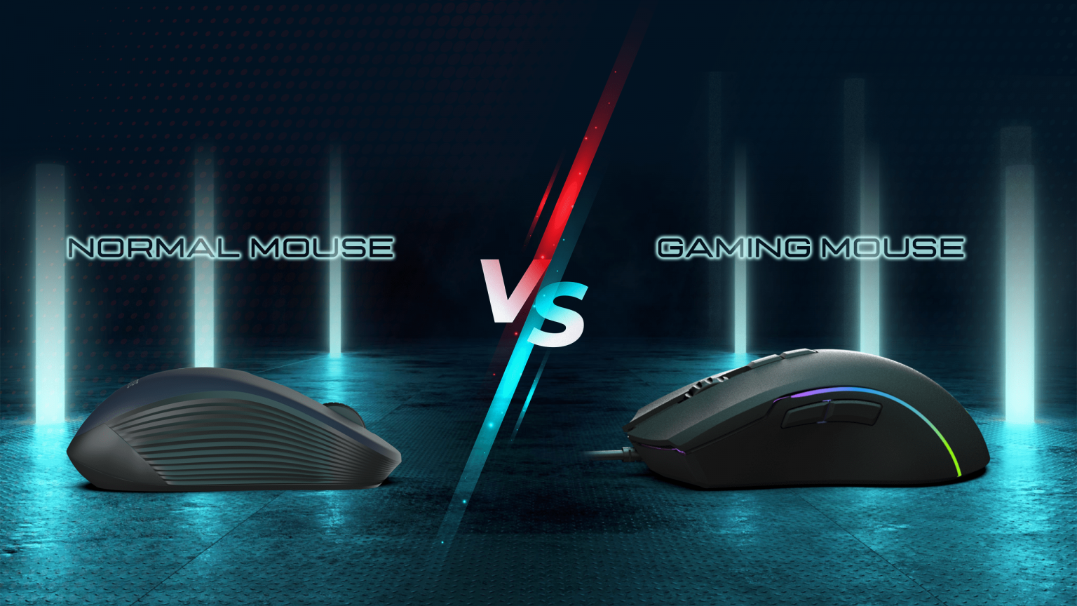 Gaming Mouse VS Normal Mouse Which One Should You Pick? – Amkette