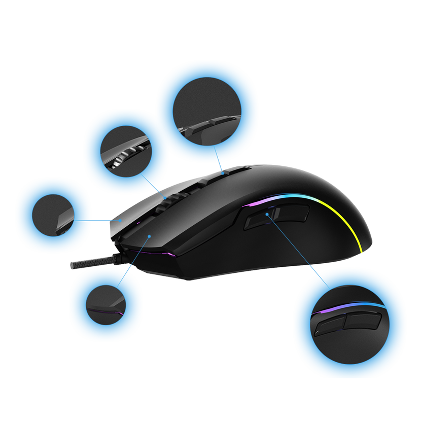 EvoFox Phantom Pro Gaming Mouse – Amkette