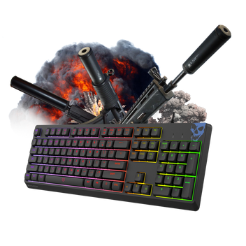 EvoFox Deathray RGB Gaming Keyboard – Amkette