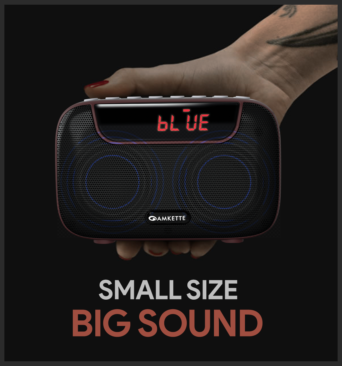 Pocket Blast Bluetooth With FM – Amkette