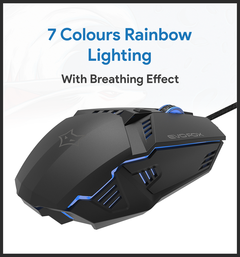 EvoFox Shadow Gaming Mouse – Amkette