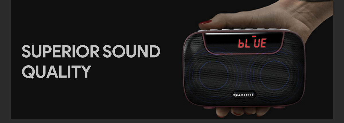 Pocket Blast FM Radio with Bluetooth – Amkette