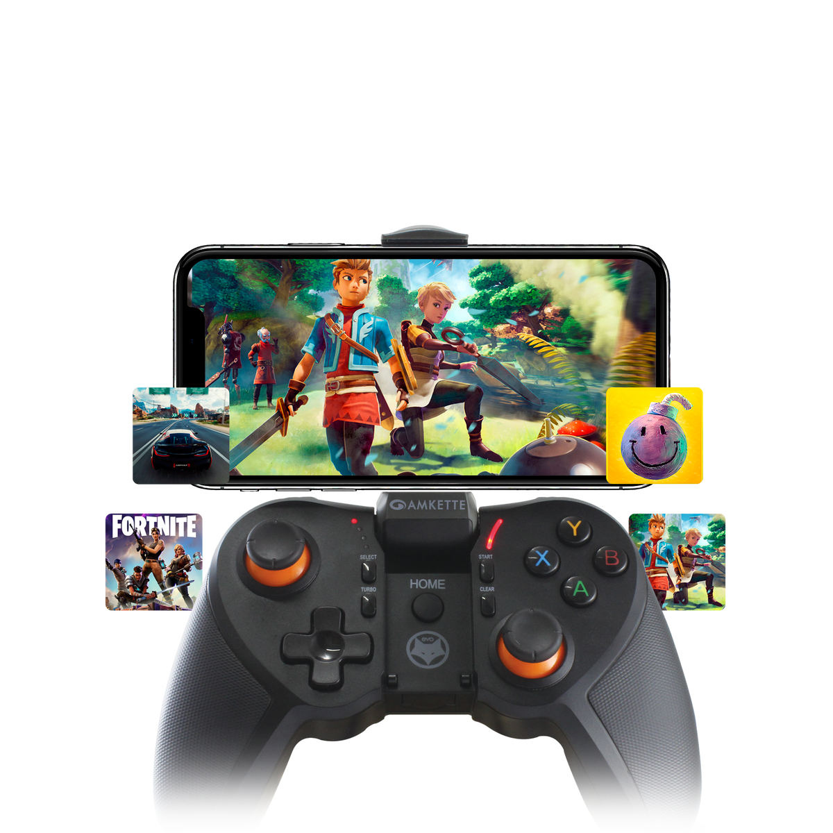 Evo Gamepad Pro 4 for Android Smartphones – Amkette