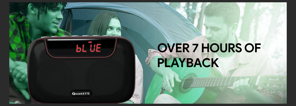 Pocket Blast FM Radio with Bluetooth – Amkette