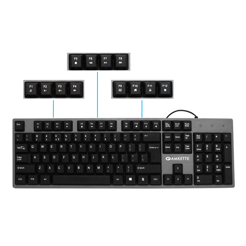 Lexus Neo Wired Keyboard – Amkette