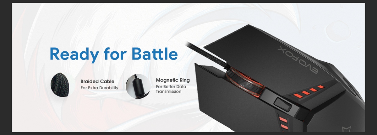 EvoFox Shadow Gaming Mouse – Amkette