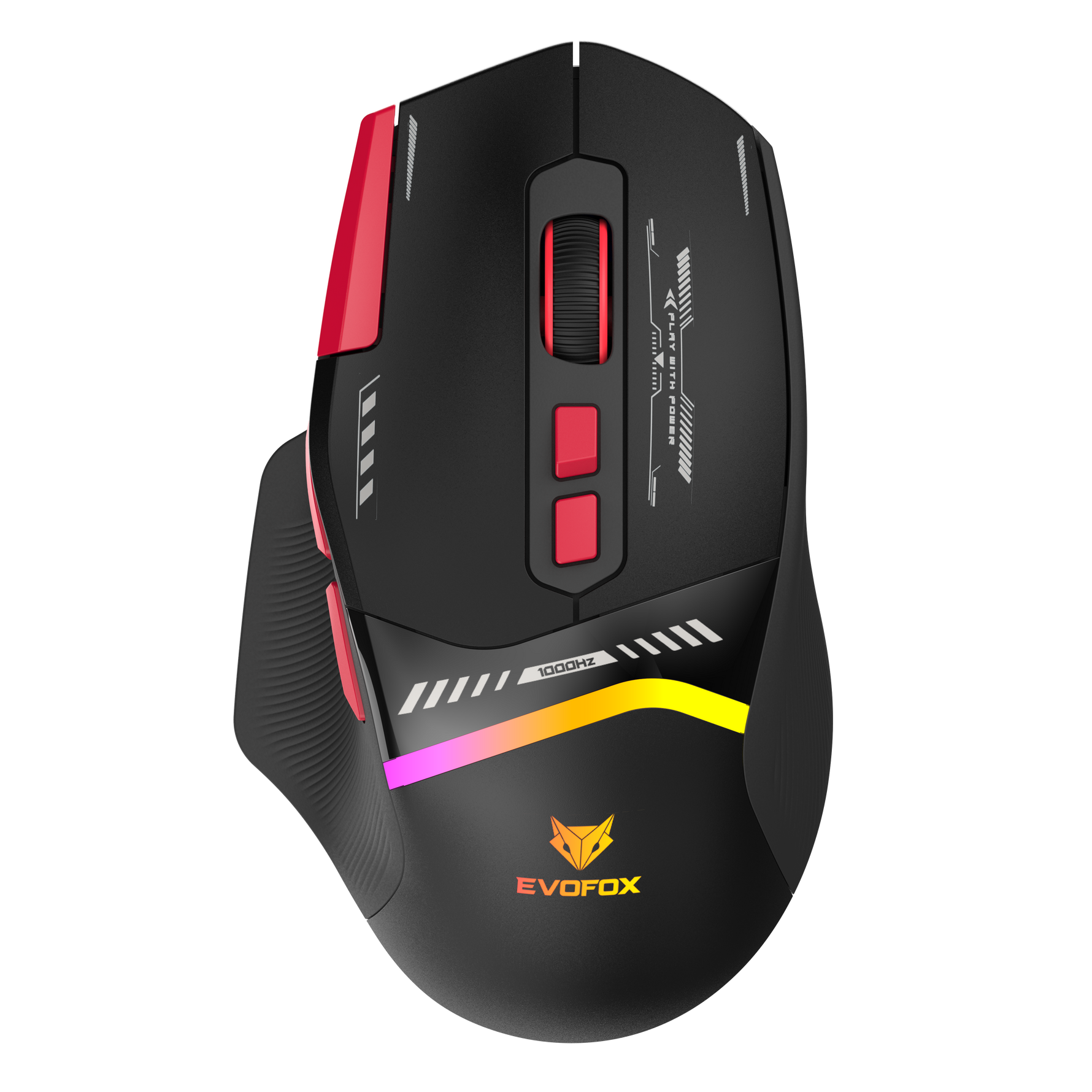 EvoFox Blaze 2 Tri-Mode Programmable Wireless Gaming Mouse – Amkette