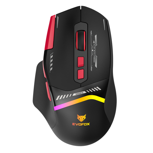 EvoFox Blaze 2 Tri-Mode Programmable Wireless Gaming Mouse – Amkette