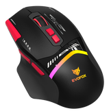 EvoFox Blaze 2 Tri-Mode Programmable Wireless Gaming Mouse – Amkette