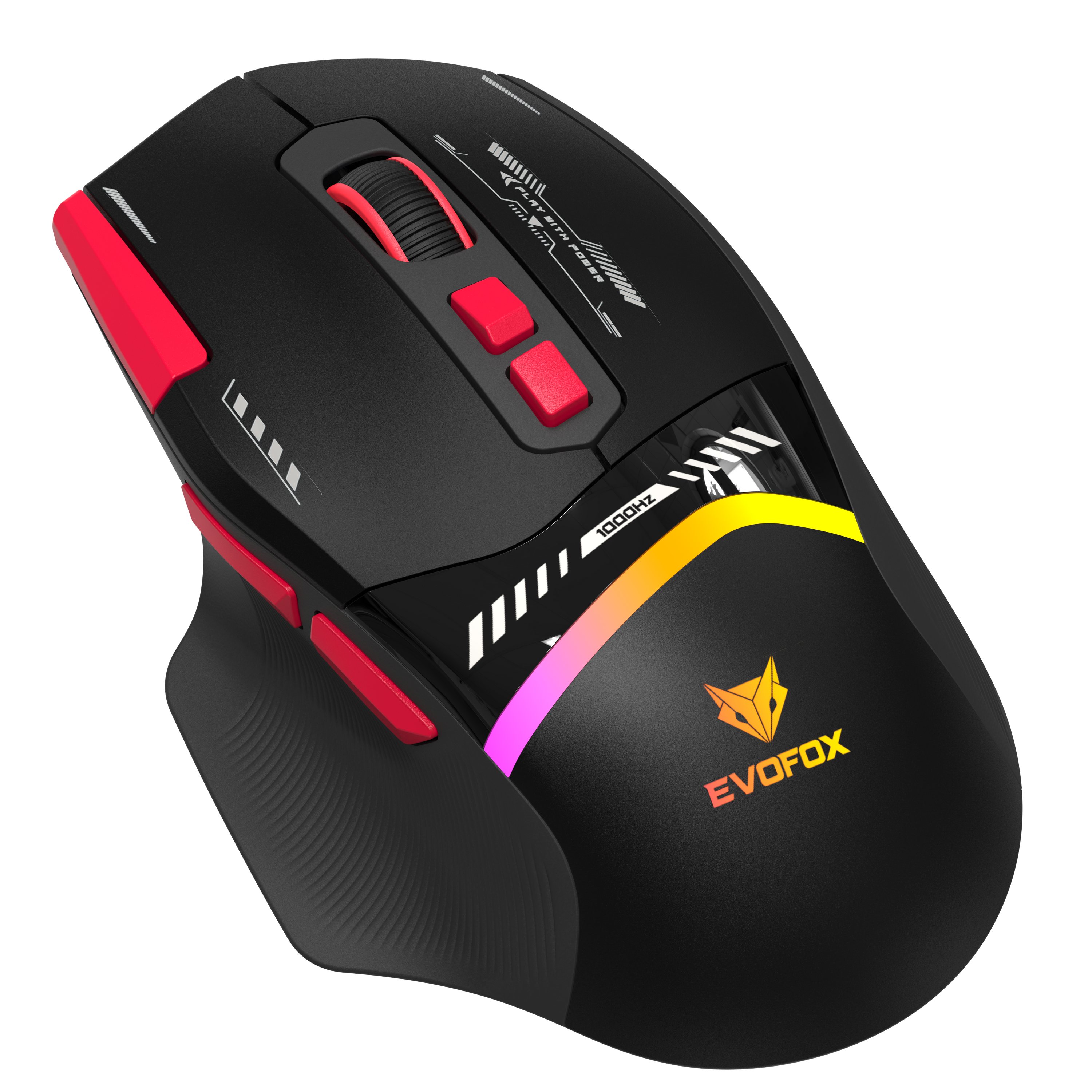 EvoFox Blaze 2 Tri-Mode Programmable Wireless Gaming Mouse – Amkette