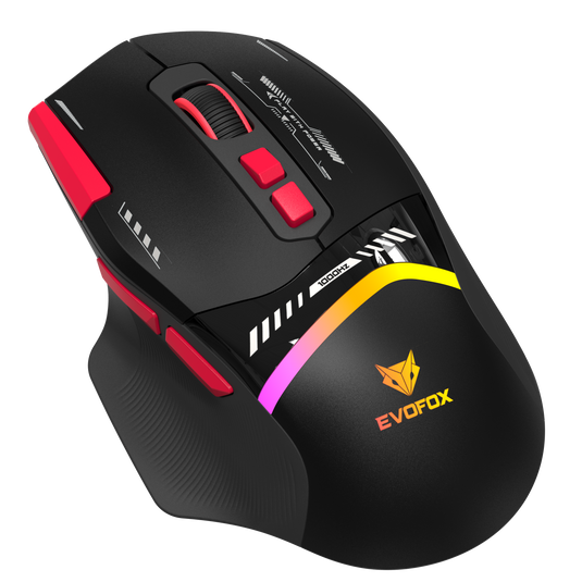 EvoFox Blaze 2 Tri-Mode Programmable Wireless Gaming Mouse – Amkette