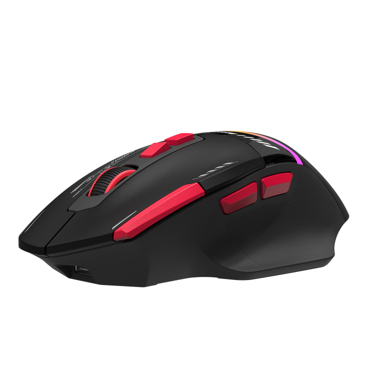 EvoFox Blaze 2 Tri-Mode Programmable Wireless Gaming Mouse – Amkette