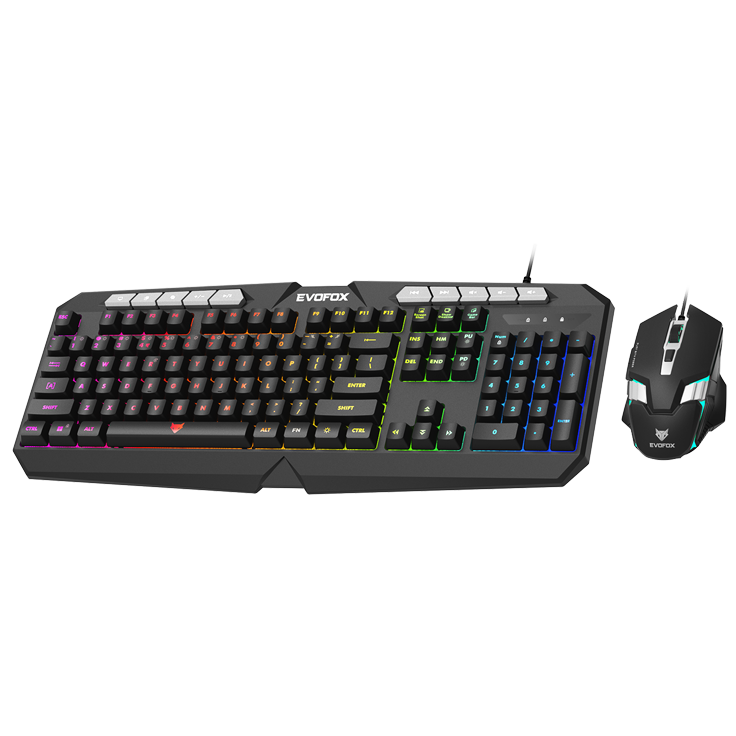 EvoFox Deathray V2 Gaming Keyboard & Mouse – Amkette