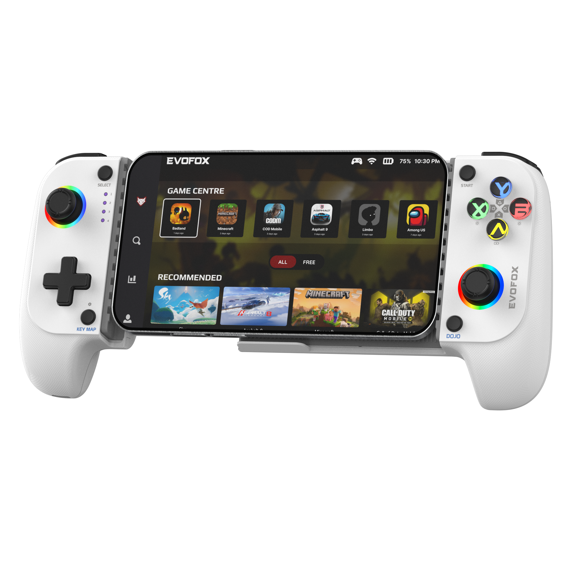 EvoFox Deck Smartphone Gamepad – Amkette