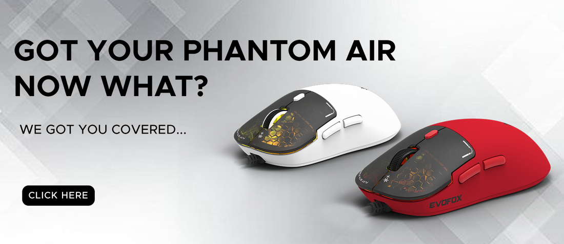 EvoFox Phantom Air Wired Gaming Mouse – Amkette