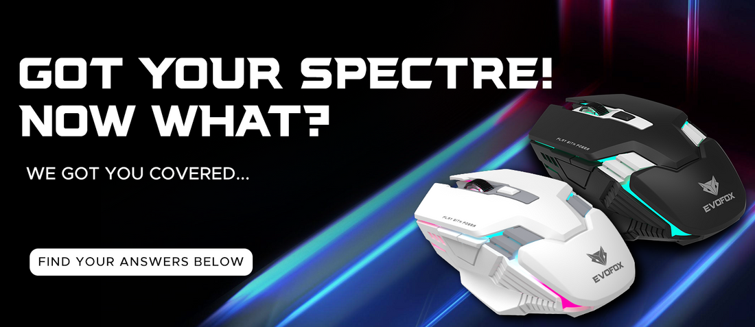 Spectre usb wired gaming mouse – Amkette