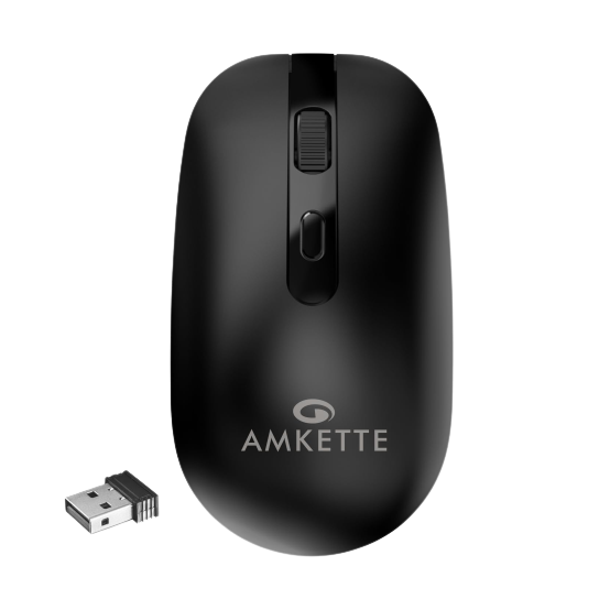 Hush Pro Edge Wireless Mouse – Amkette