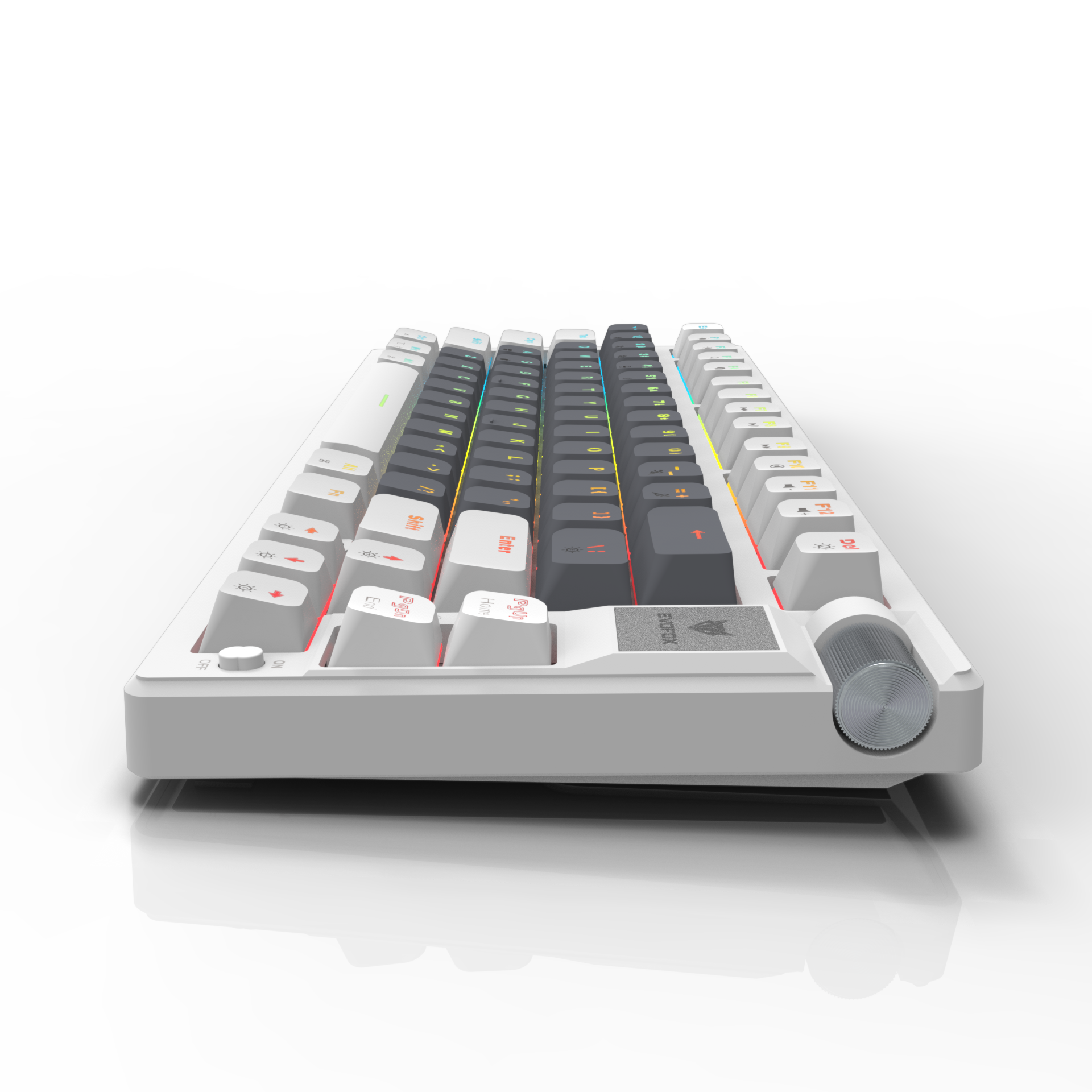 EvoFox Ronin TKL Wireless Mechanical Keyboard – Amkette