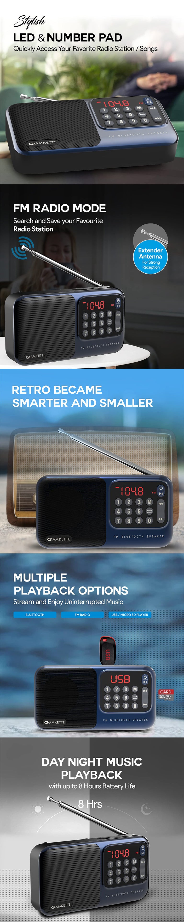 Pocket Mate Bluetooth with FM – Amkette