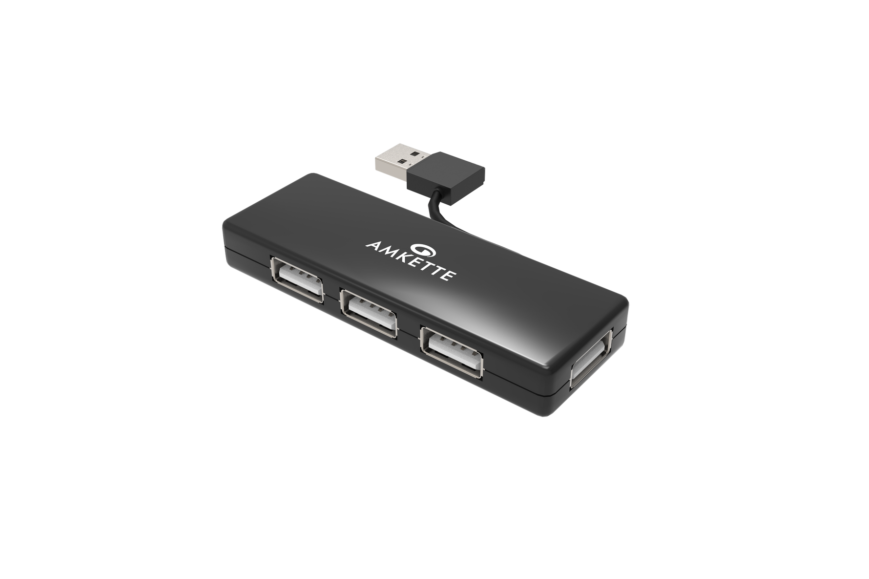 Hi-Speed 4 Port USB 2.0 Hub – Amkette