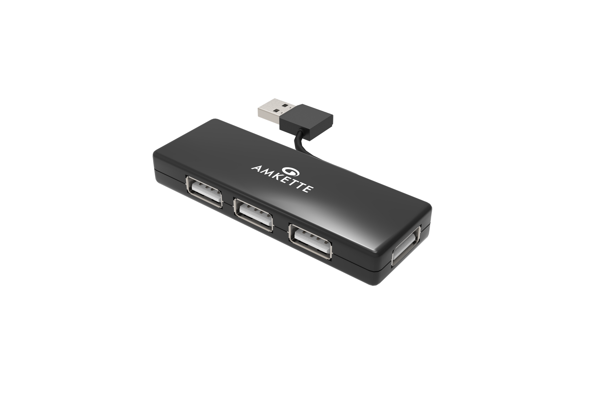 Hi-Speed 4 Port USB 2.0 Hub – Amkette
